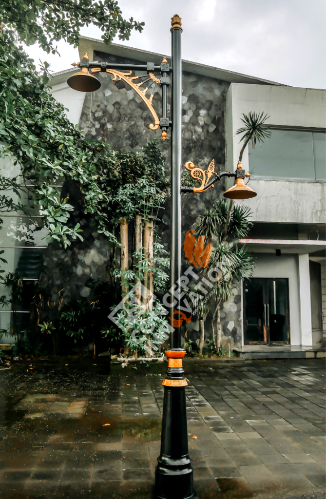 Jenis Tiang Lampu PJU Berdasarkan dari Bahan Baku - Gudanglampuku