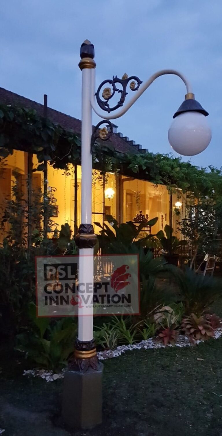 Tiang PJU ( Tipe Single Angel & Double Parabola) - Gudanglampuku